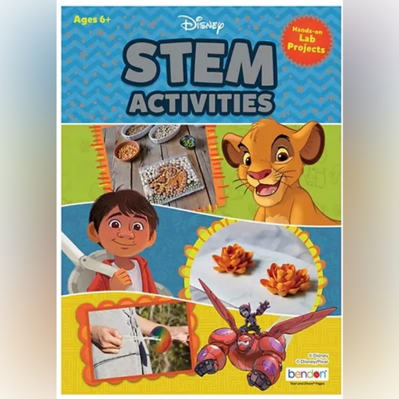 Disney | Toys | Disney Stem Activities Activity Book | Poshmark
